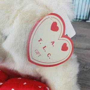 TLC | Toys | Teddy Bear Valentines Day Plush Red White Heart European ...